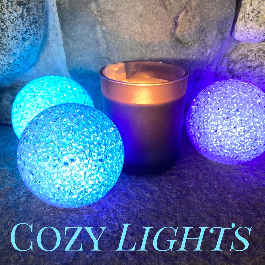 LED Color Ball Light Sensory Night Light Mood Lighting Holiday Decor ...