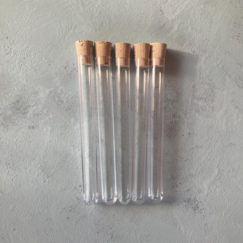 Test Tube for Single Stem Flower Container for Colorful Candy Birthday ...