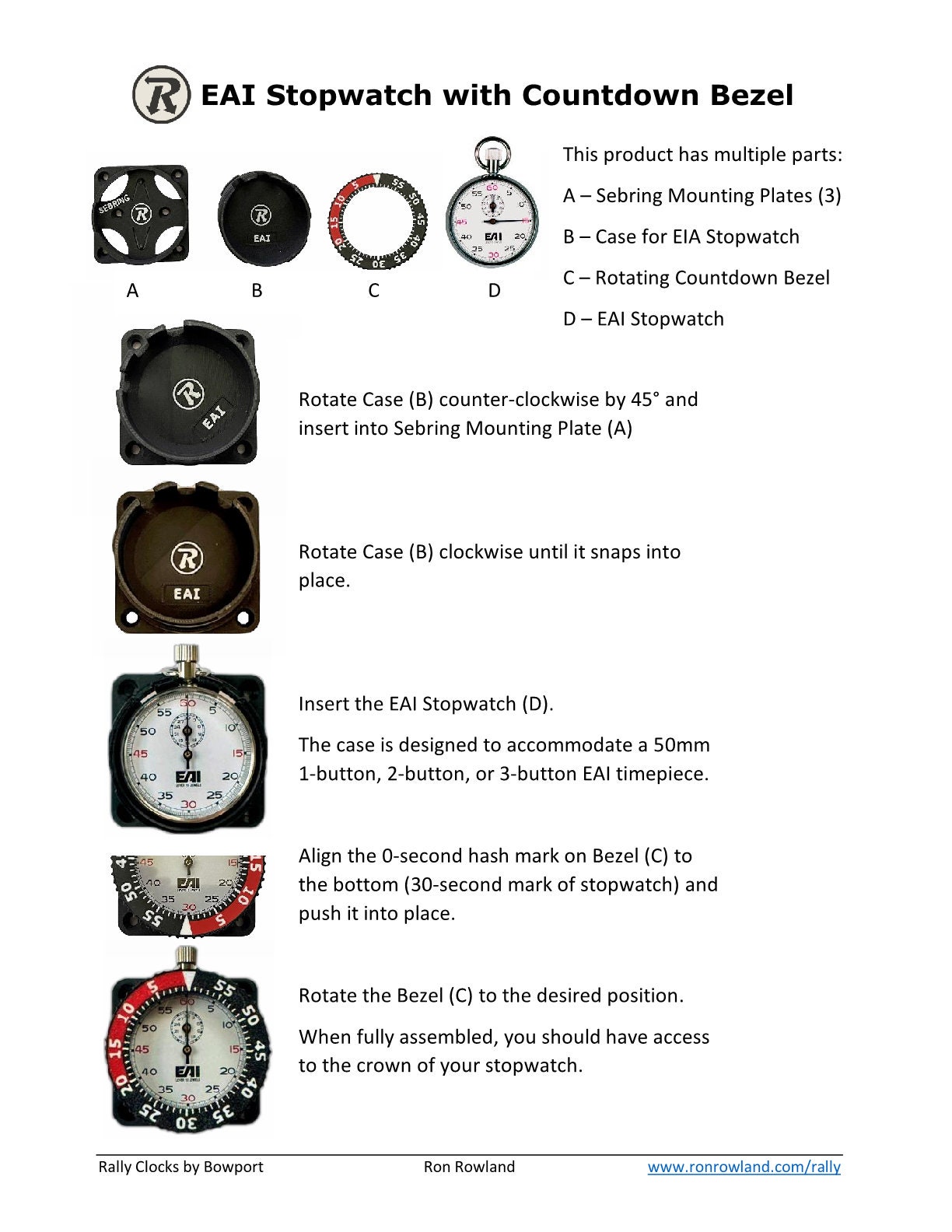 New EAI Stopwatch With Countdown Bezel - Etsy