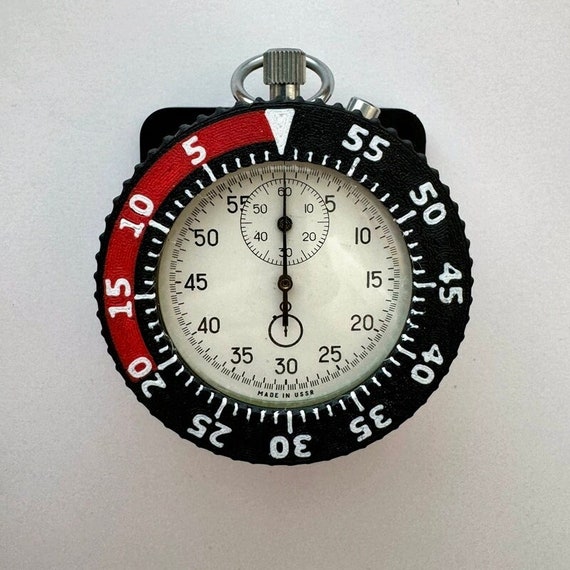 AGAT 54mm 60s, 60m Stopwatch with Countdown Bezel - Gem