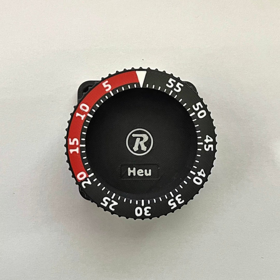 Countdown Bezel for Vintage Heuer 58.5mm Stopwatch - Etsy