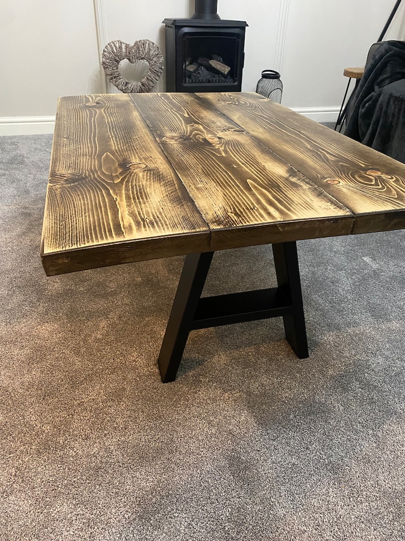 Stunning Rustic Coffee Table. - Etsy