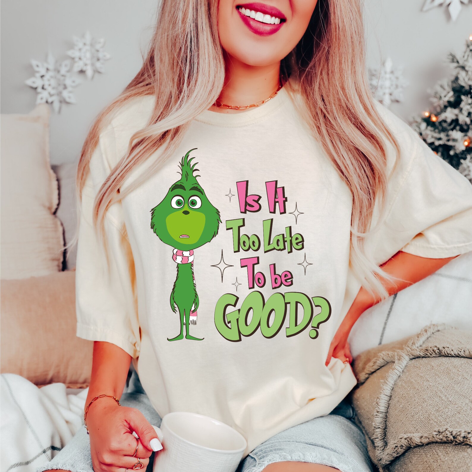 Is It Too Late to Be Good Grinch Png, Baby Grinch Png, Grinch Png ...