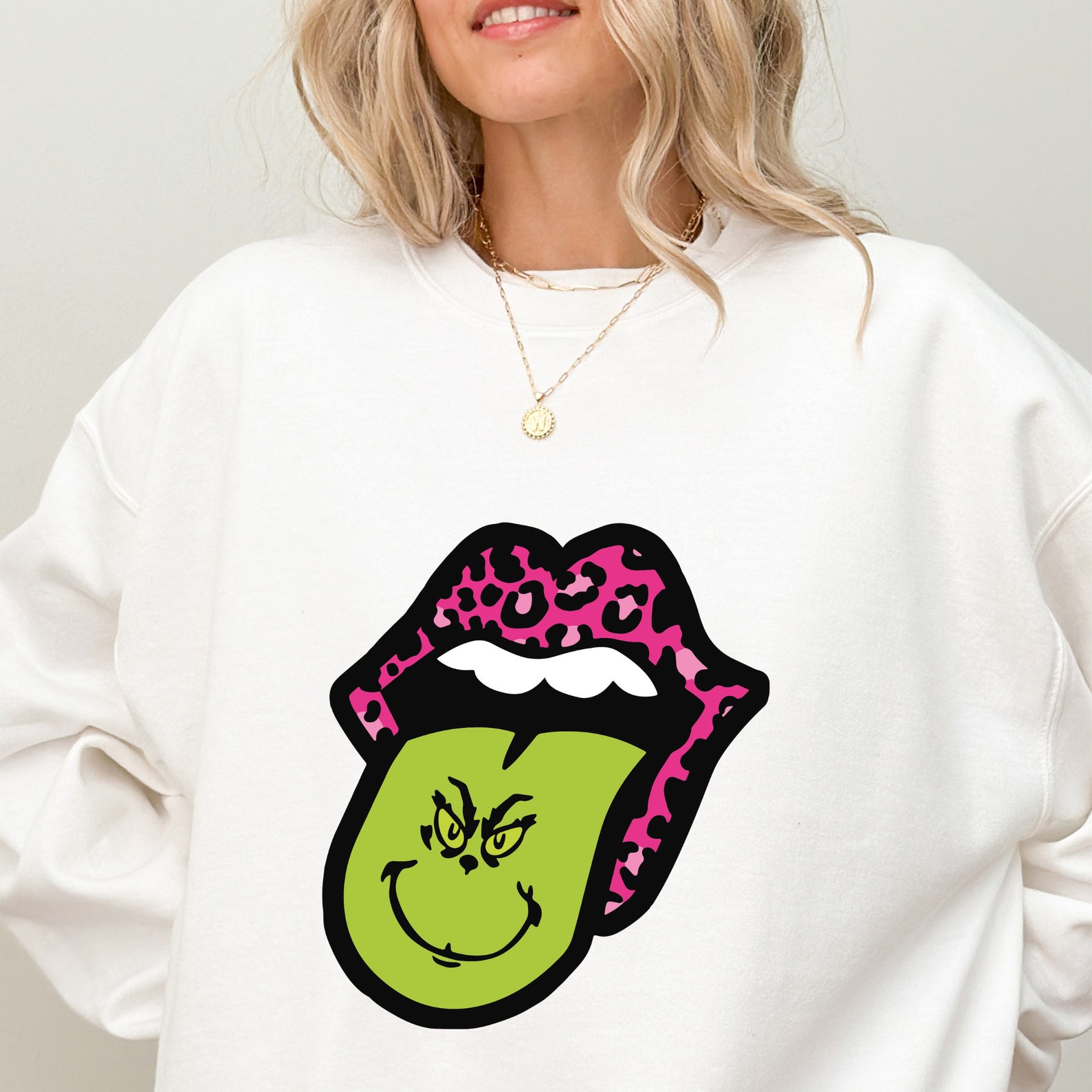 Paquete de Svg y PNG de Grinch rosa retro, paquete de Svg de Navidad ...