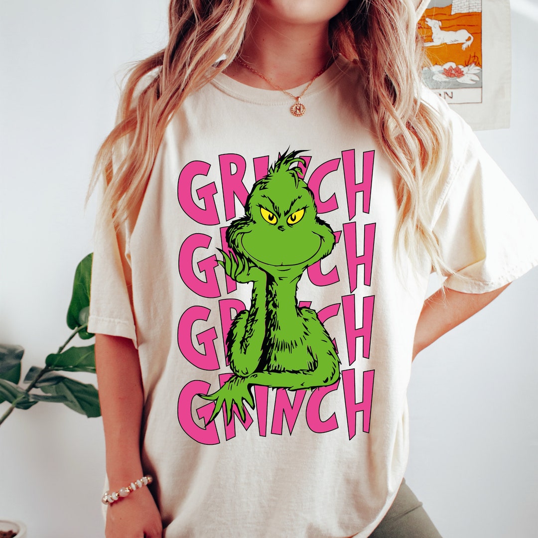 Grinch Grinch Png, Retro Grinch Png, Grinch Face Png, Grinch Tshirt Png ...