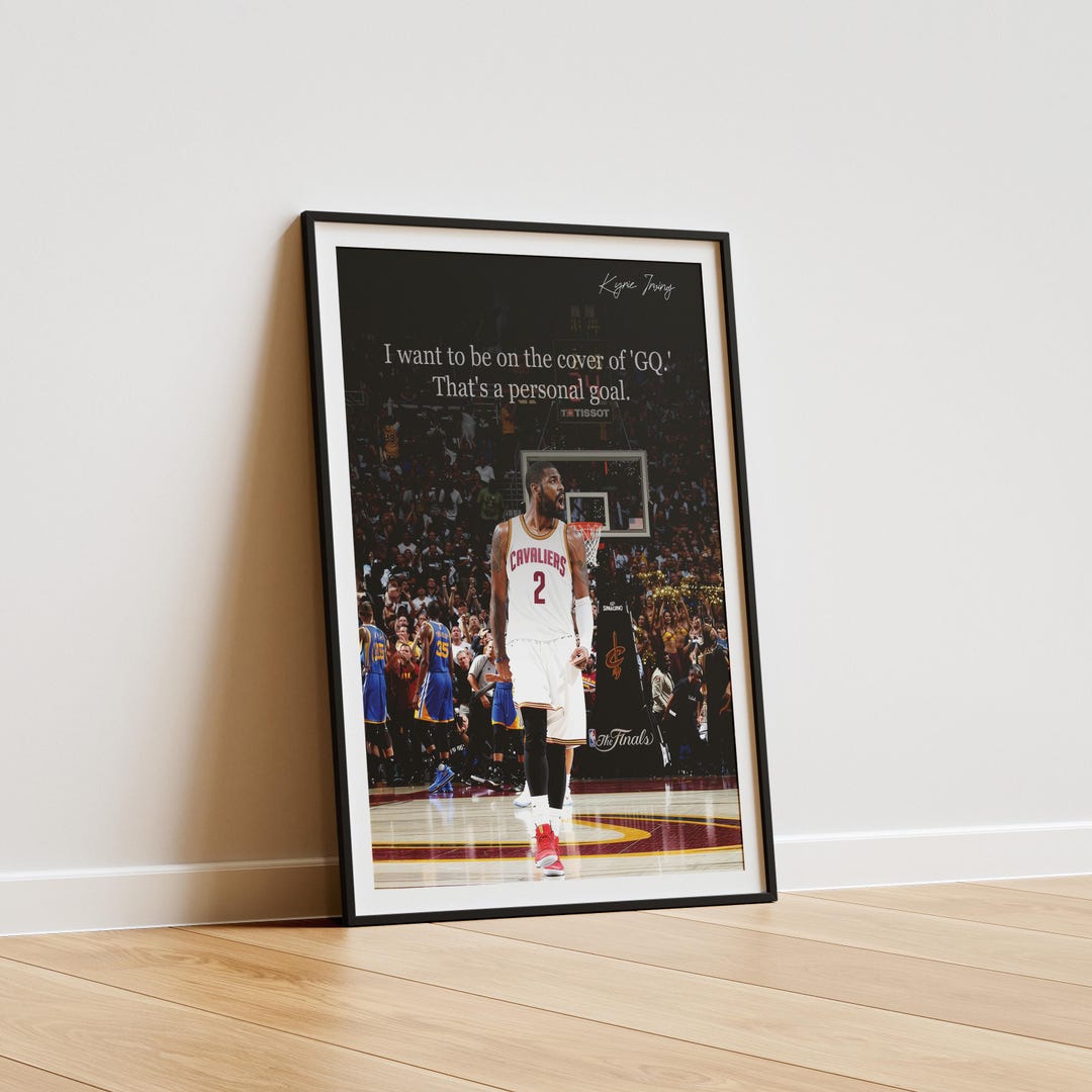 Kyrie Irving Poster Elite Handles Basketball Motivation Wall Art ...