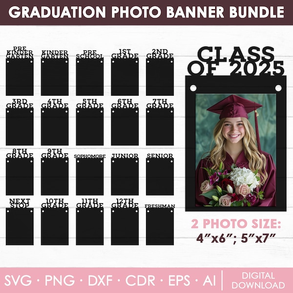 Graduation Banner Svg - Etsy