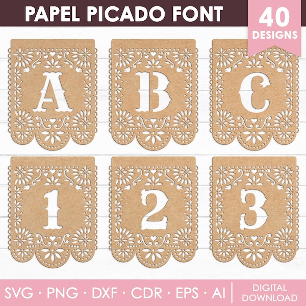 Papel Picado Clipart - Etsy