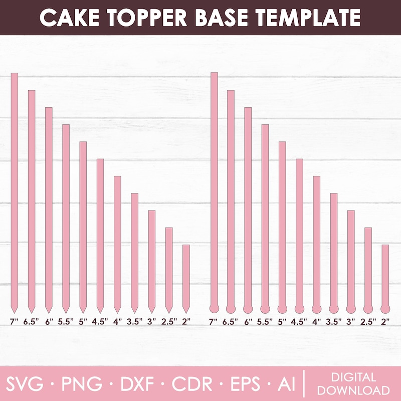 Base for Cake Toppers - Etsy