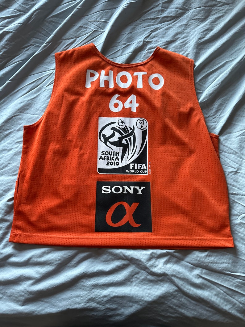 2010 FIFA World Cup Photographers Bib - Etsy