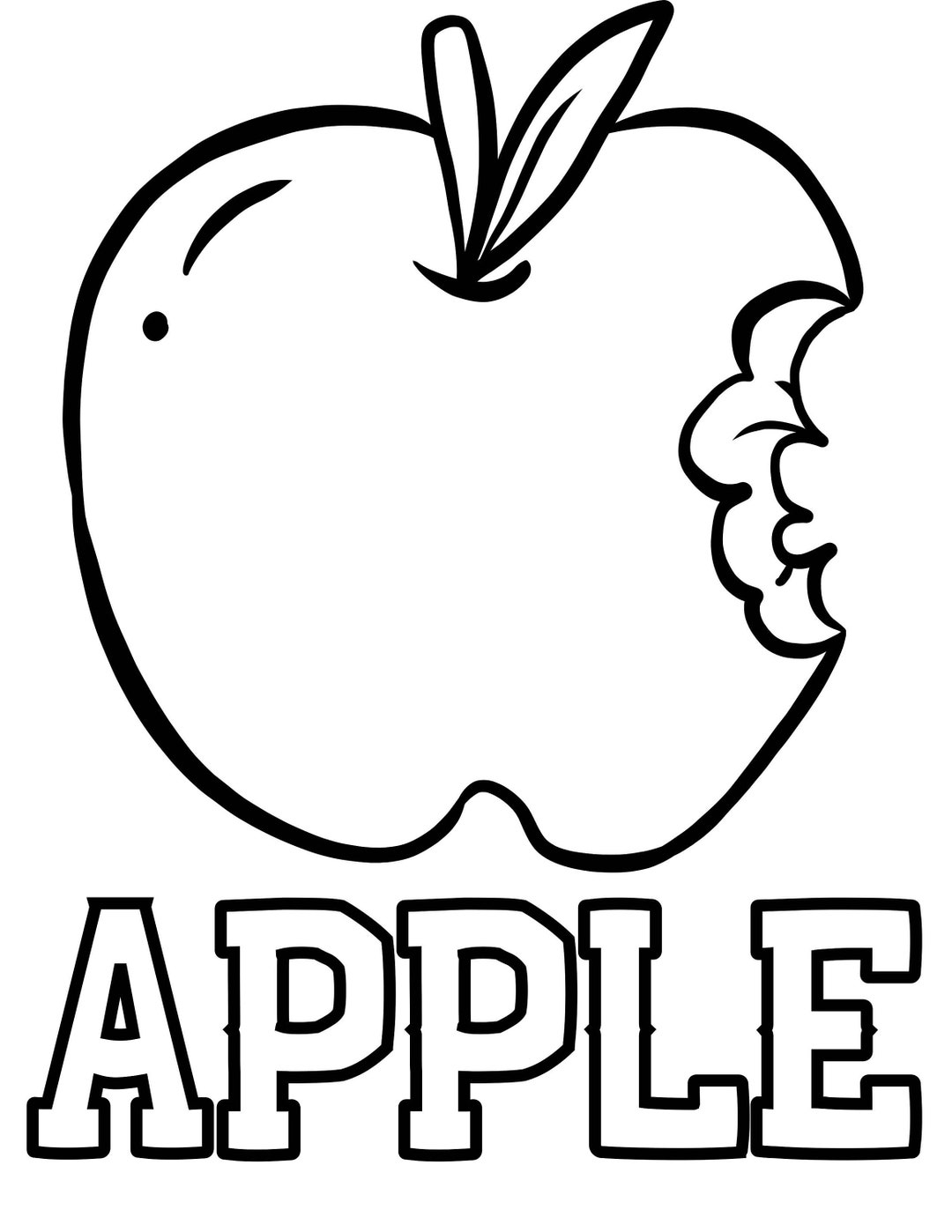 Everything Red Coloring Pages: 10 Pages of Everything Red for Kids, Pre ...