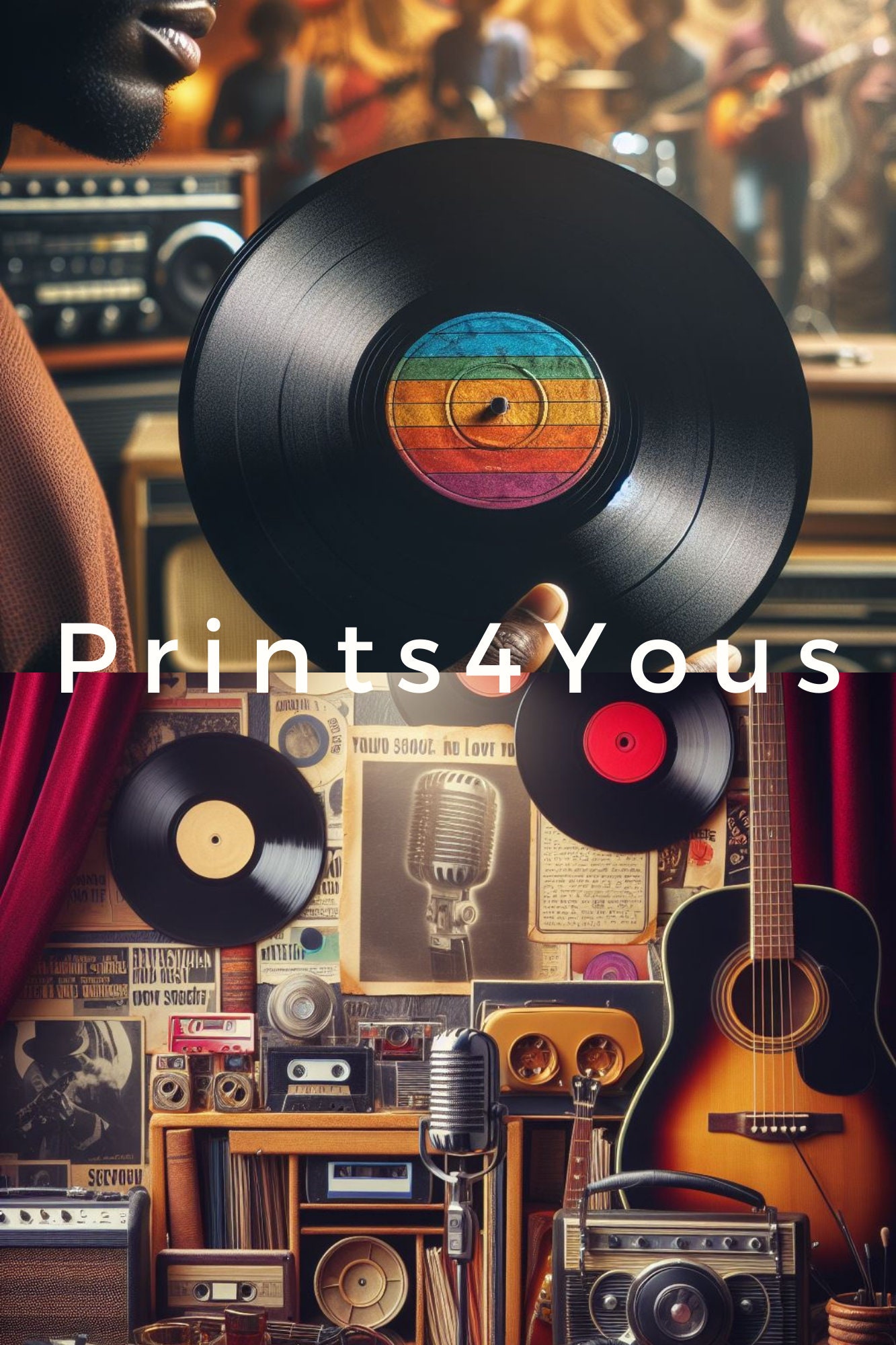 32 Vintage Music Themed Backgrounds High Quality Pdfs Digital Download ...