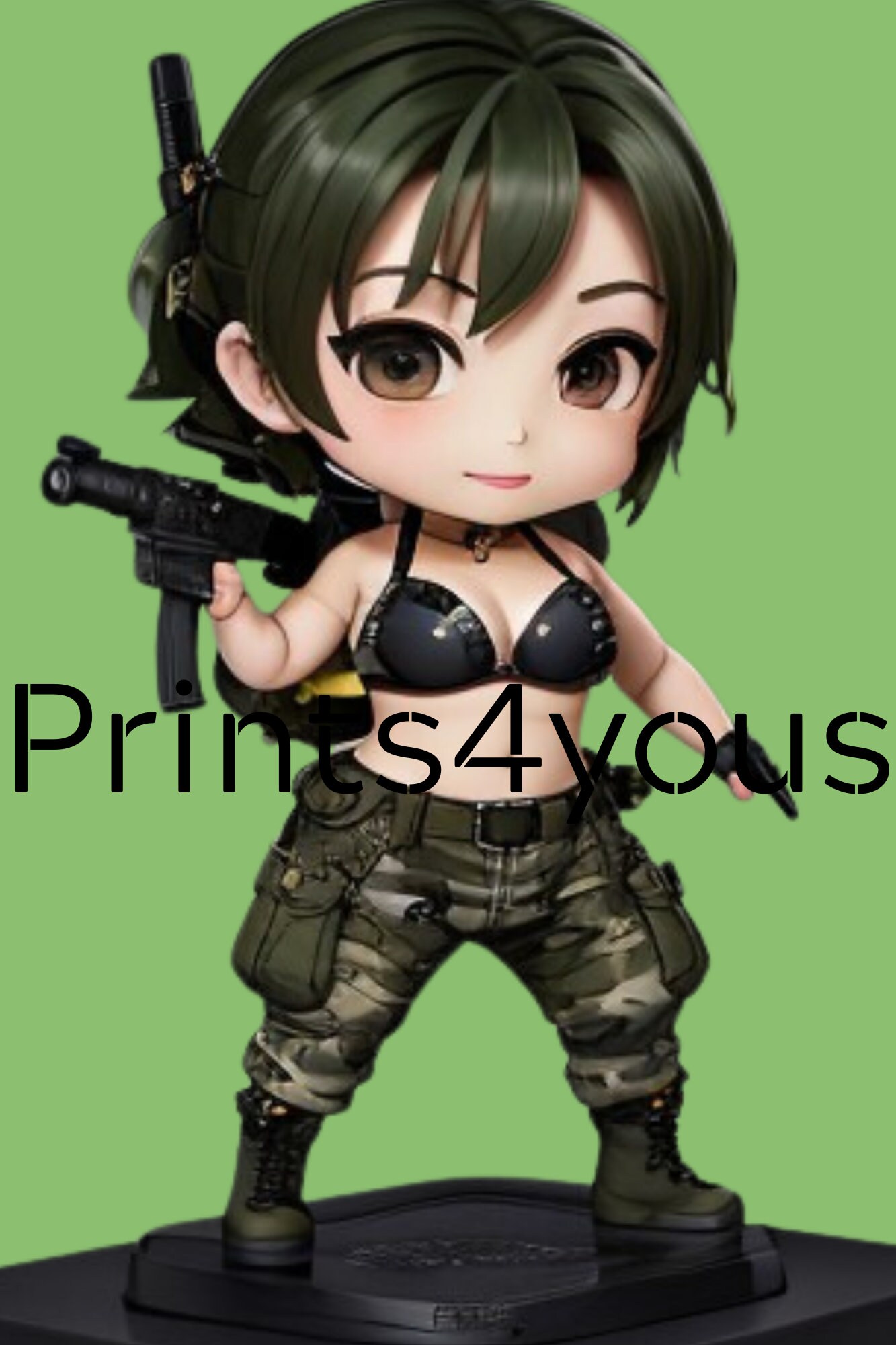 Military Chibi Doll Babes Downloadable Image Files - Etsy