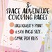 Astronaut Kids Coloring Page Printables Collection of 8 Space Adventure ...