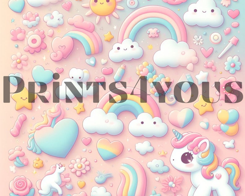 40 Fun Girly Backgrounds Bundle - Etsy