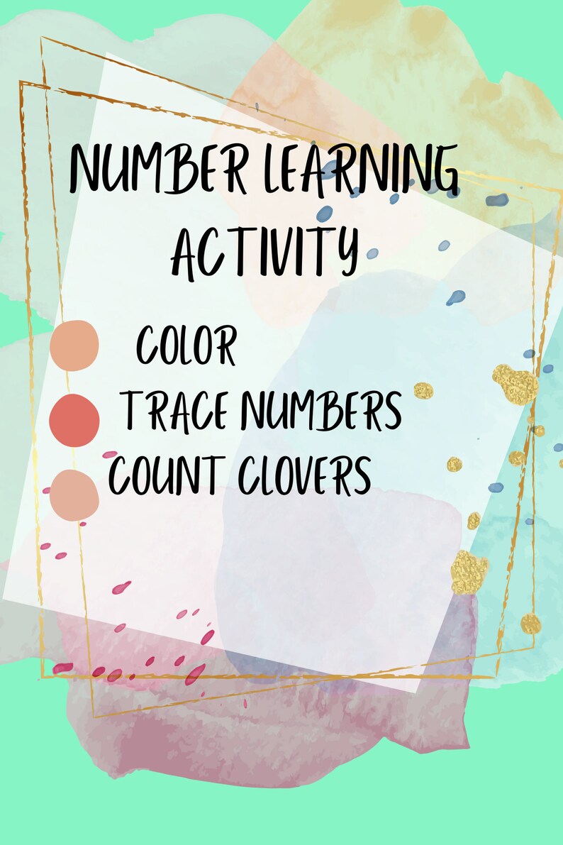 St. Patrick's Day Traceable Numbers: Clover Edition, Teaching Materials ...