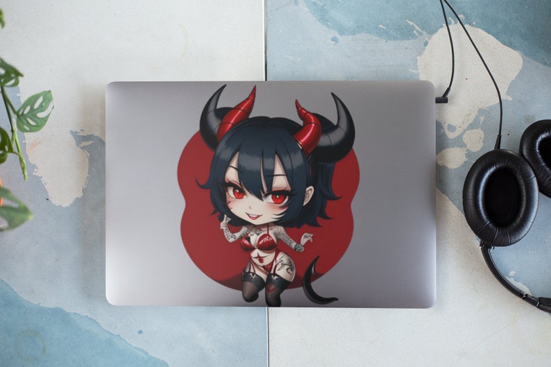 Red Devil Chibi Dolls Bundle: 3 Designs With 300 DPI Resolution ...