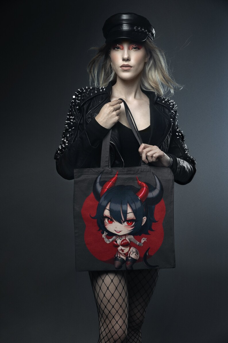 Red Devil Chibi Dolls Bundle: 3 Designs With 300 DPI Resolution ...