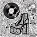Groovy Disco Delights: 30 Retro Coloring Sheets for Fun and - Etsy