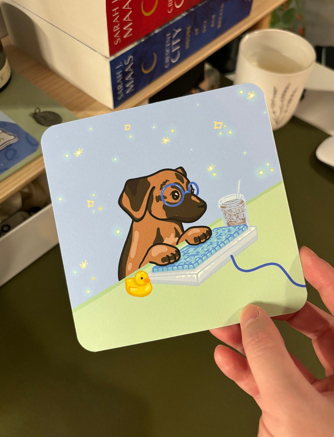 Software Engineer Coding Brown Black Labrador German Shepherd Dog Pet ...