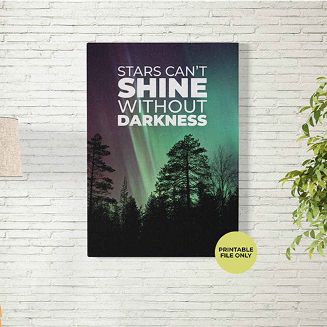 Starts Printable Poster Design ''elevate Your - Etsy