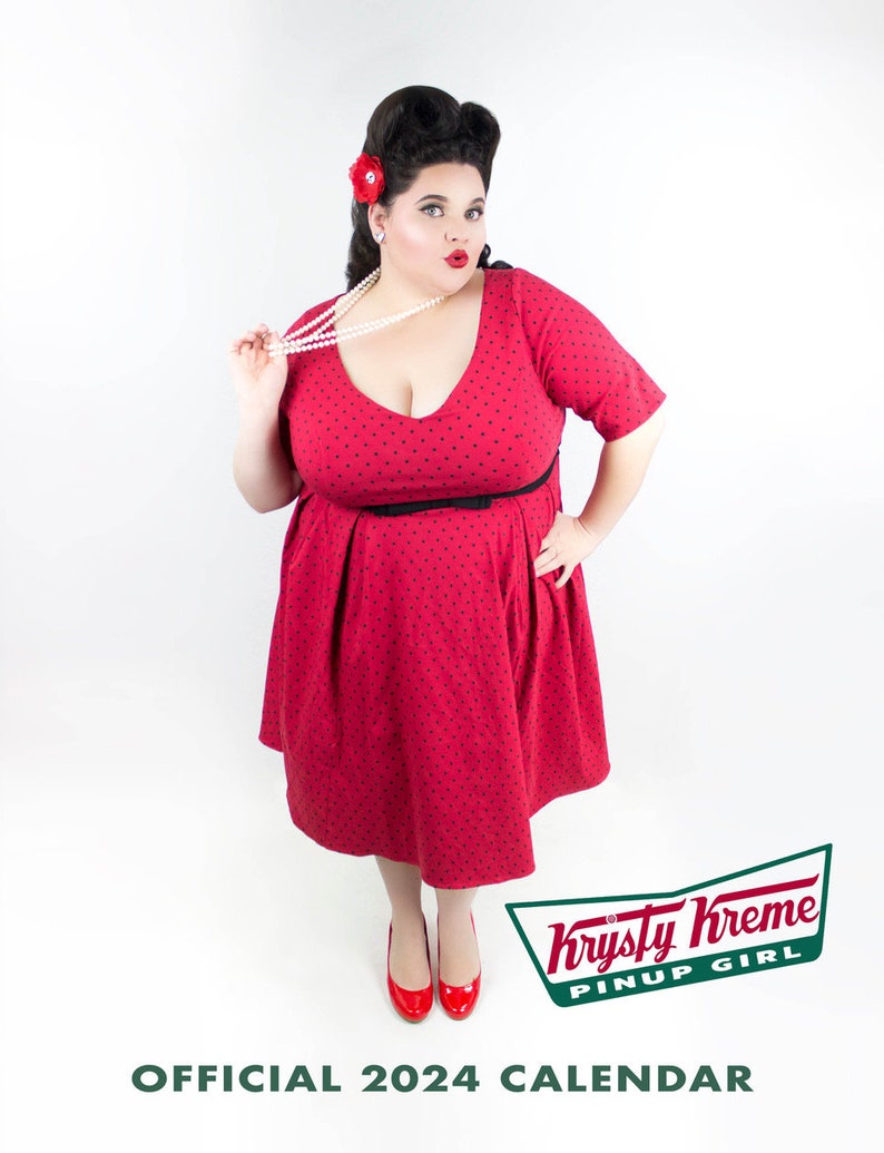 Krysty Kreme BBW Pinup Calendar - Etsy
