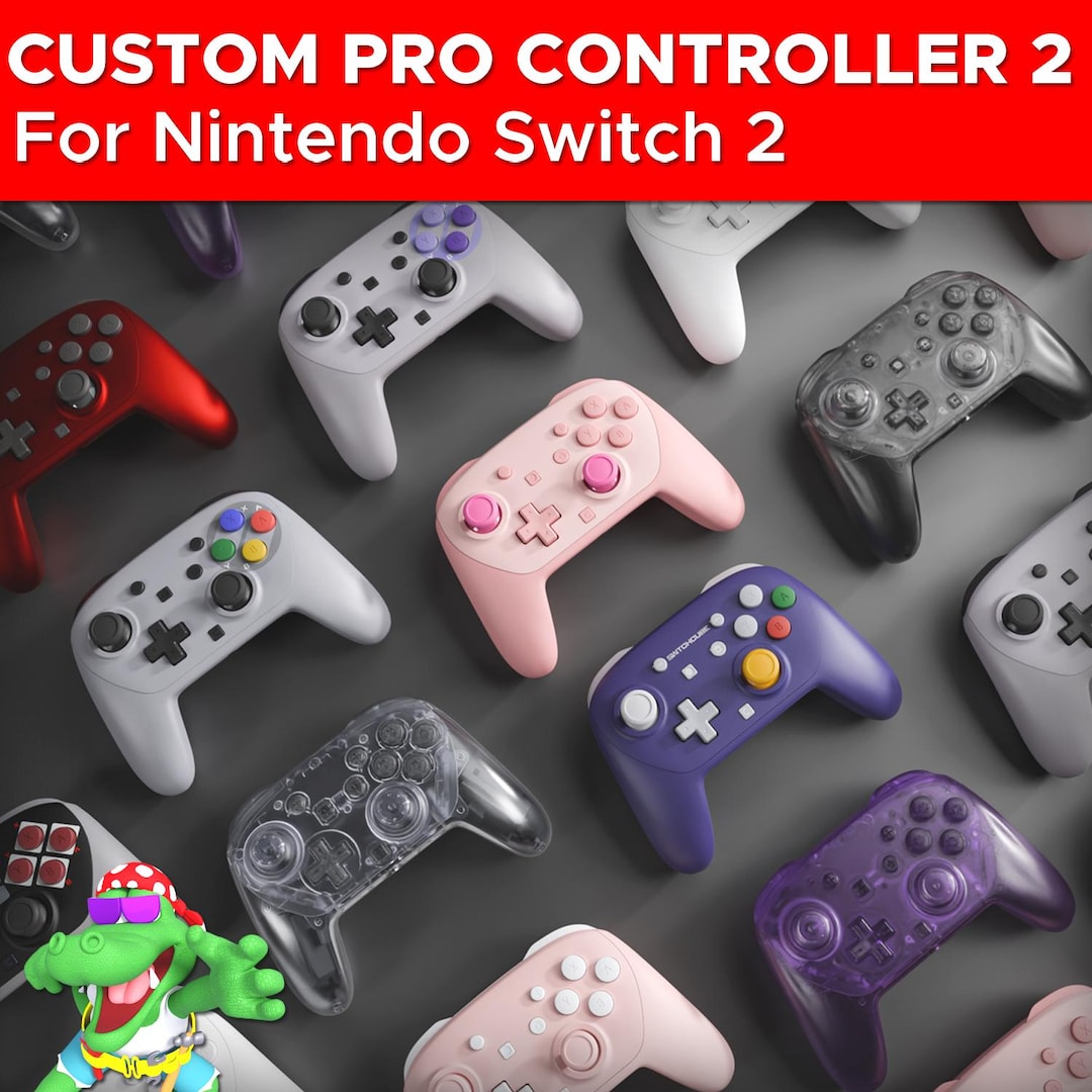 Custom Pro Controller 2 for Nintendo Switch 2- Personalized Pro ...