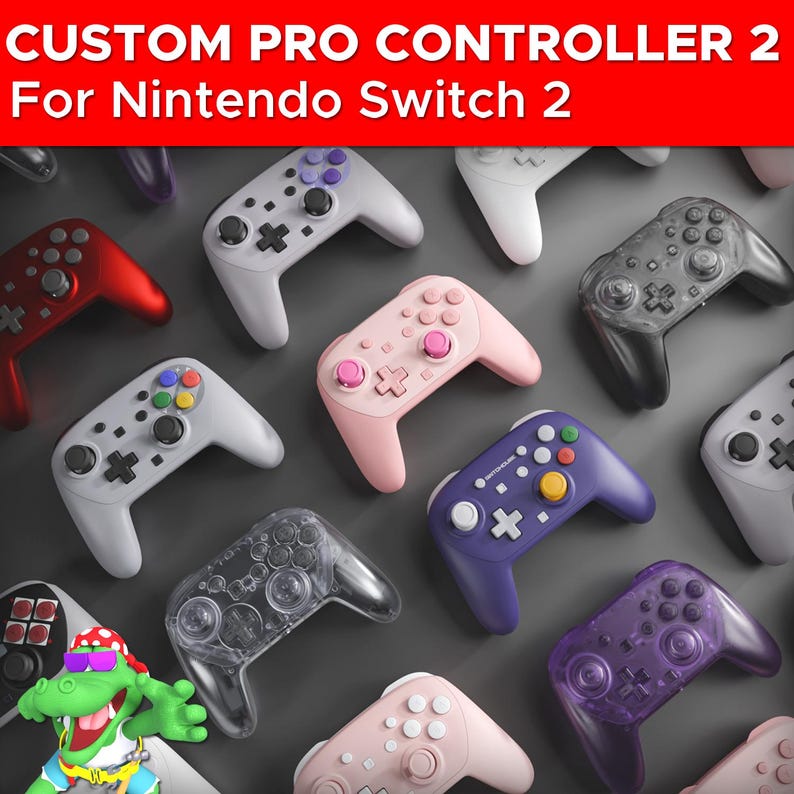 Custom Pro Controller 2 for Nintendo Switch 2- Personalized Pro ...