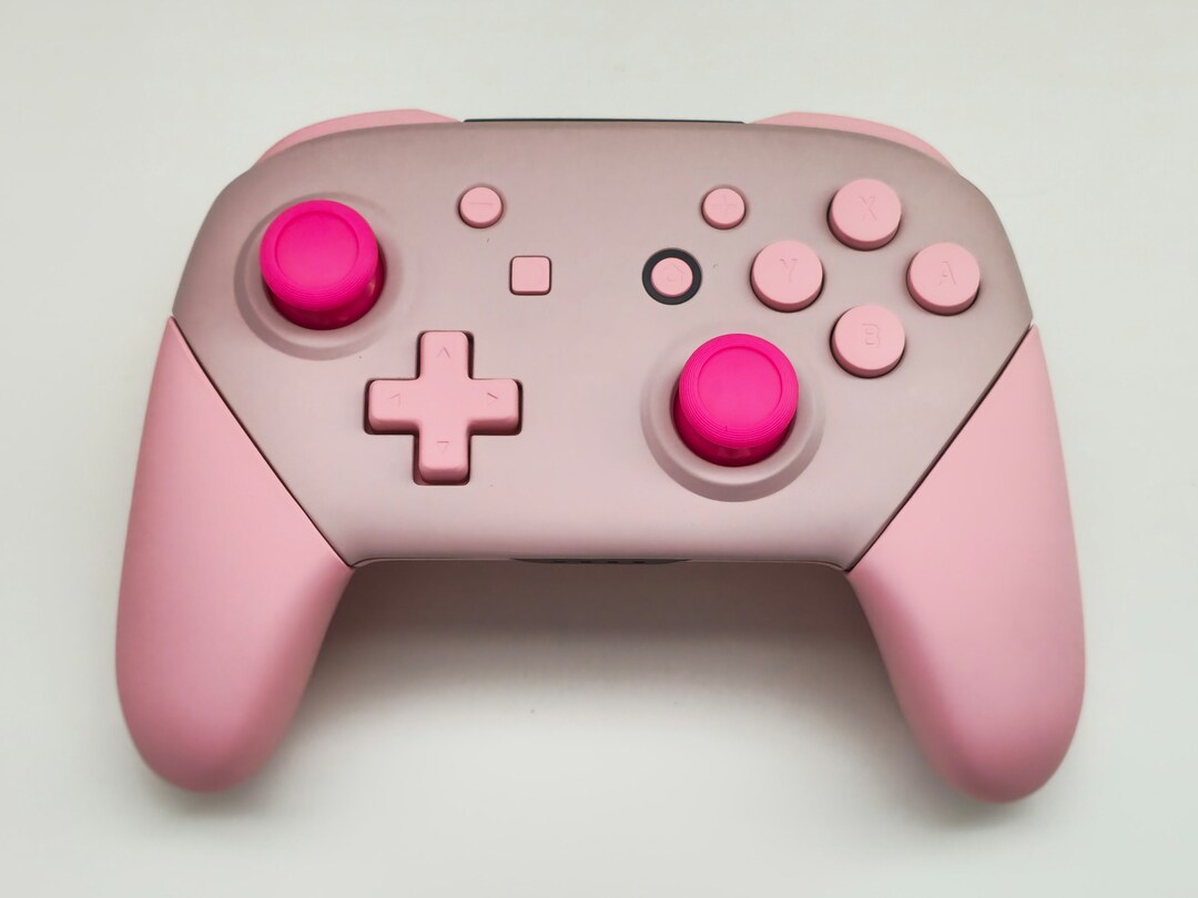 Cute Cozy Pink Nintendo Switch Pro Controller - Etsy