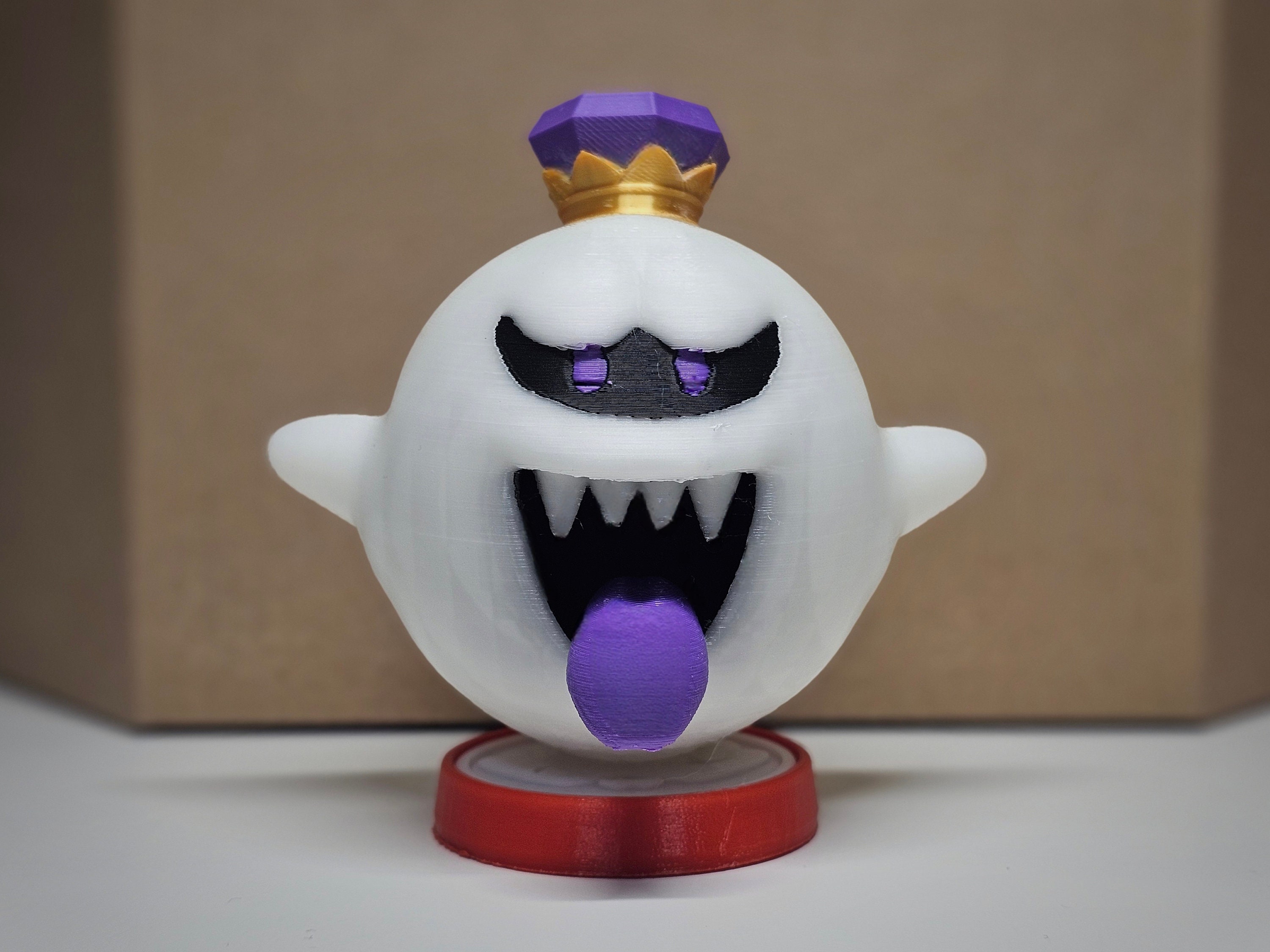 King Boo Amiibo (glow in the Dark) - Etsy
