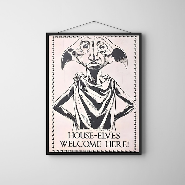 Dobby Wall Art - Etsy