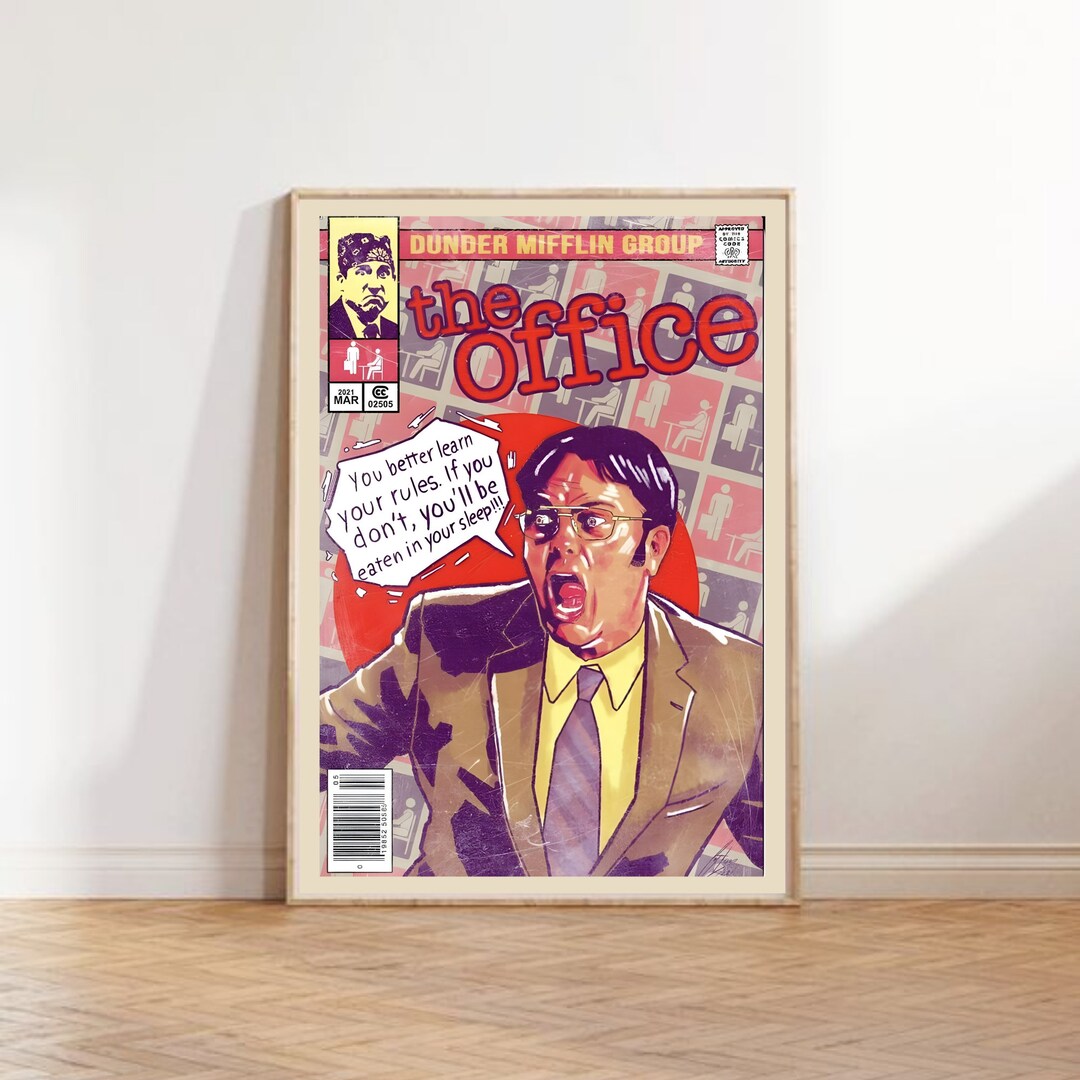 The Office Poster, TV Series the Office, the Office Wall Art, the ...