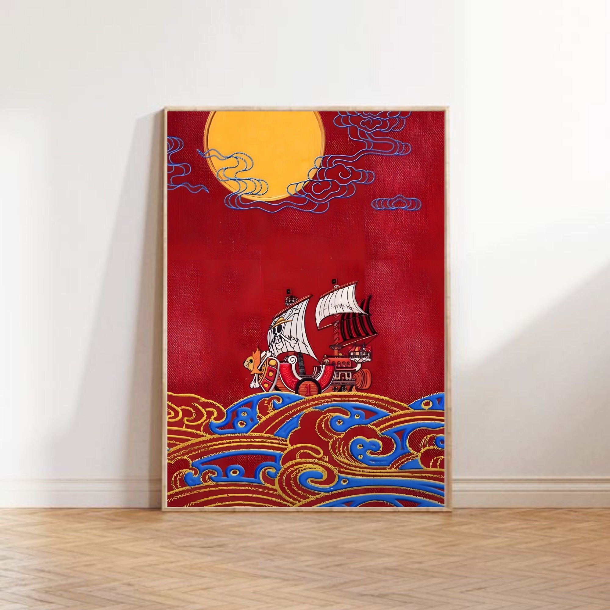 One Piece Poster, One Piece Digital Print, One Piece Anime Poster ...