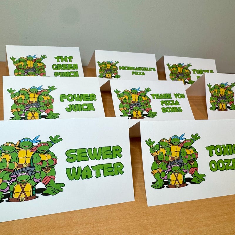 Tmnt Decor - Etsy