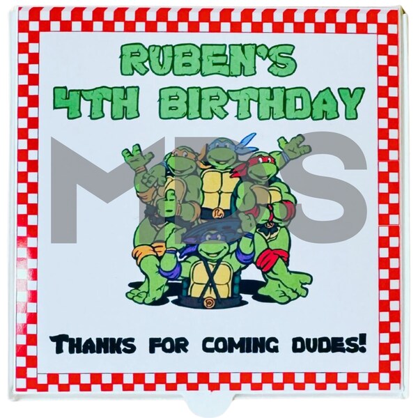 Ninja Turtle Birthday - Etsy