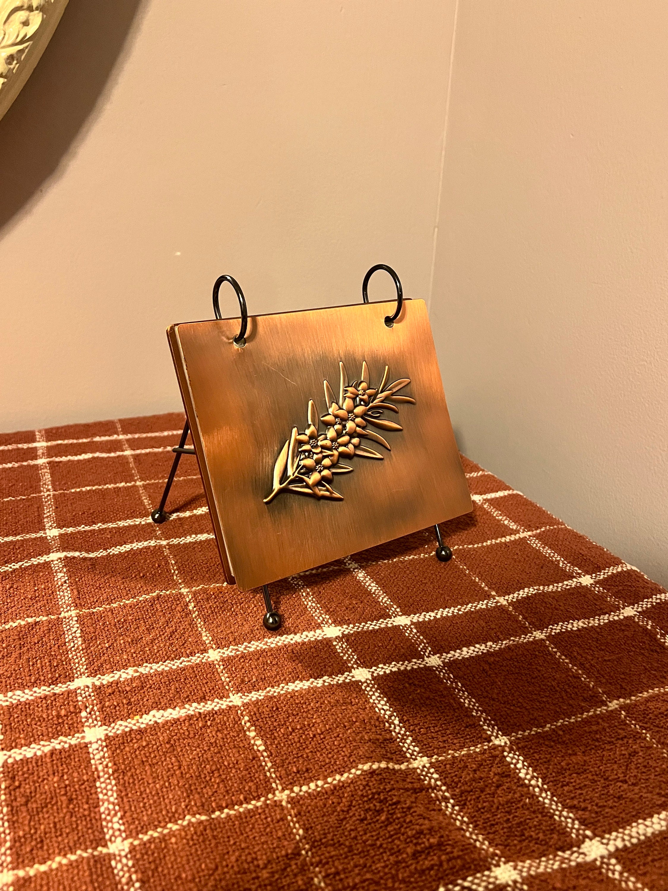 Standing Copper Flip-through Photo Frame Holds 50 4x6 Photos - Etsy