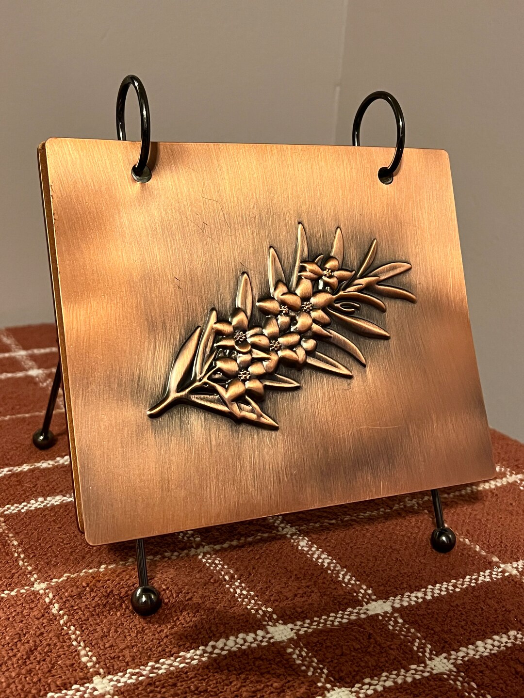 Standing Copper Flip-through Photo Frame Holds 50 4x6 Photos - Etsy