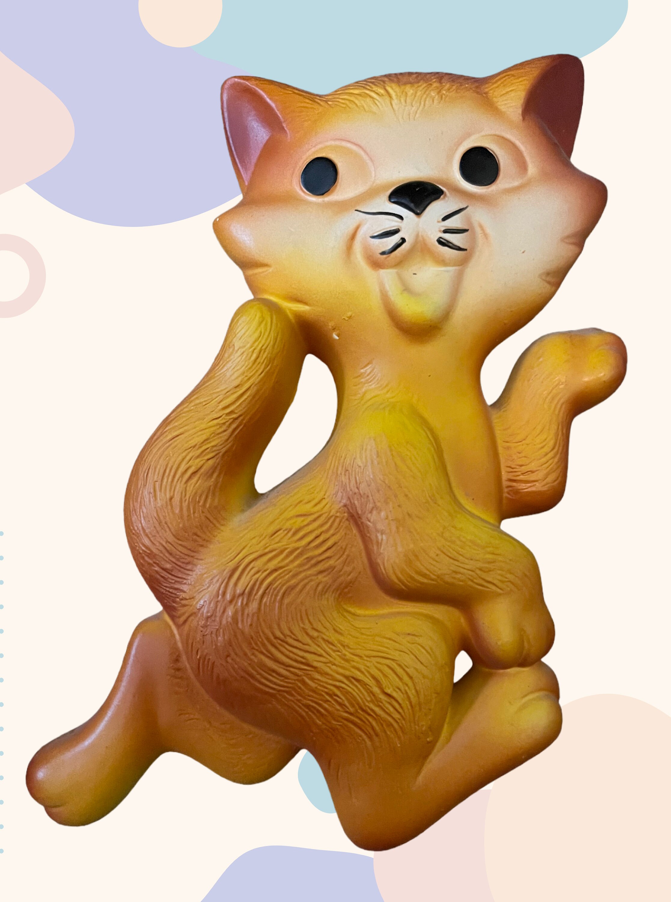 Vintage Miller Studio Chalkware Cat and Kittens Prancing Trio - Etsy