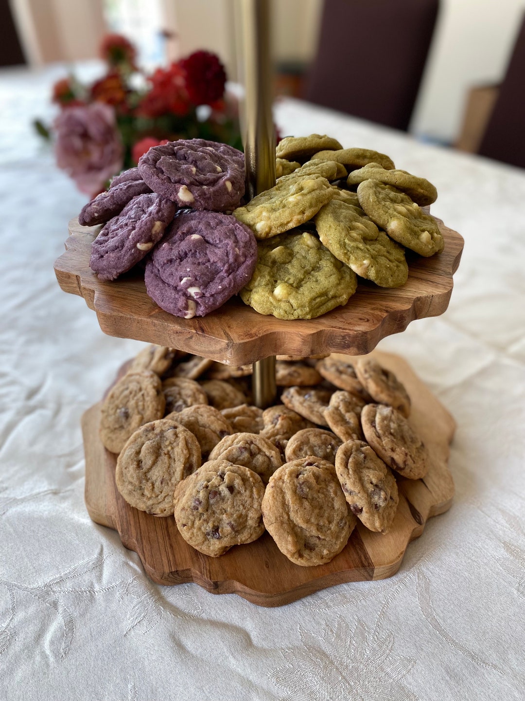 Pandan Cookies With White Chocolate Chips - Etsy