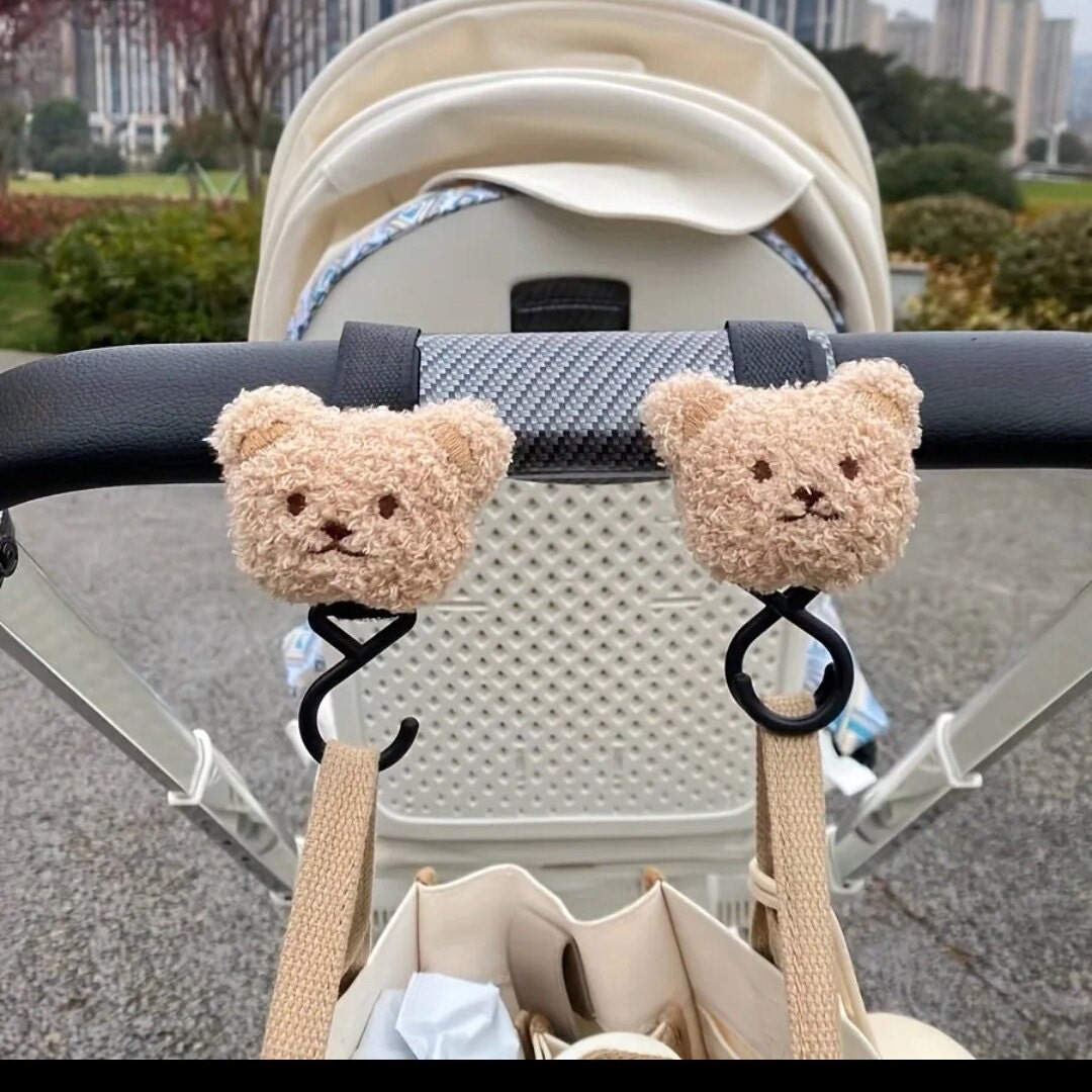 Cute Teddy Bear Baby Stroller Pushchair Chair Buggy Hook for - Etsy