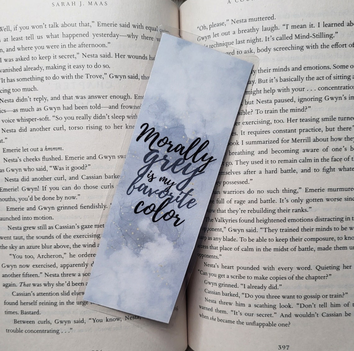 2pk Morally Grey is My Favorite Color Digital Bookmark - Etsy