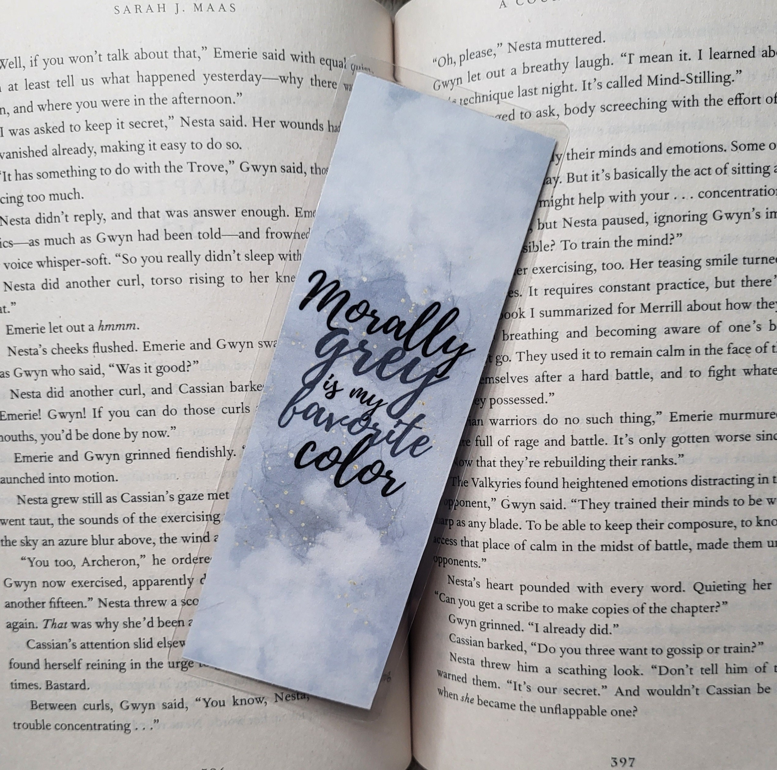 2pk Morally Grey is My Favorite Color Digital Bookmark - Etsy