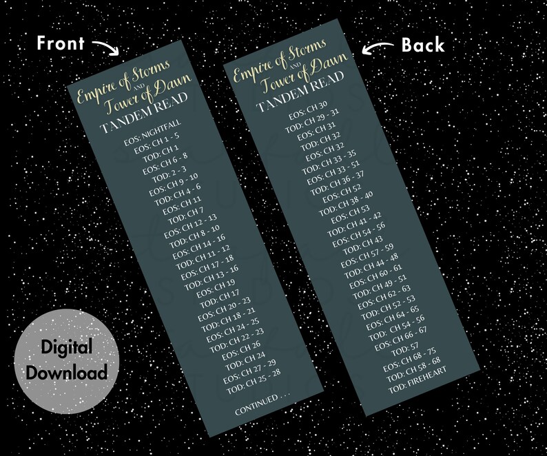 2pk EOS Empire of Storms, TOD Tower of Dawn Tandem Read Digital ...