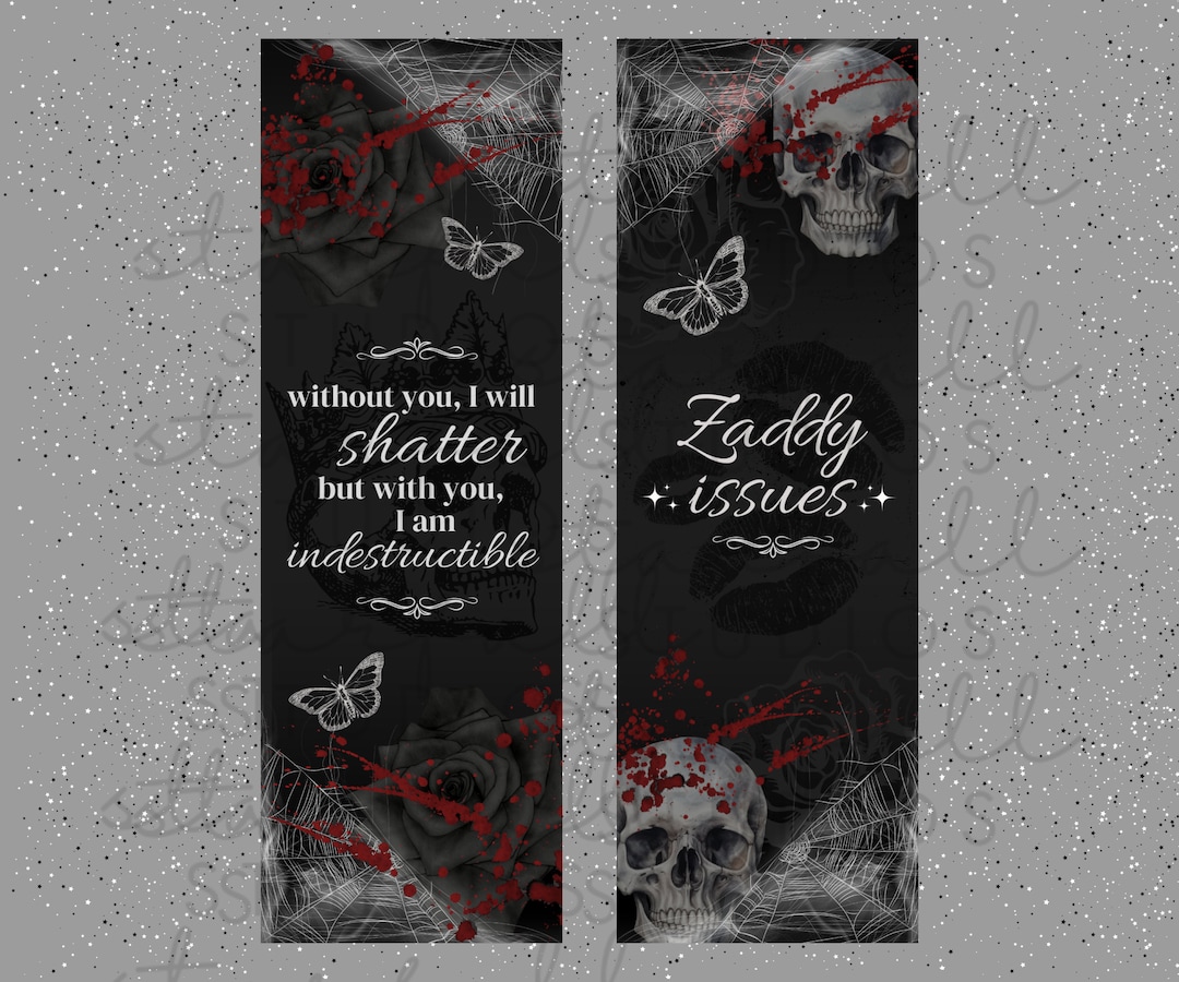 2pk Zaddy Issues Haunting Adeline Dark Romance Digital Bookmark ...