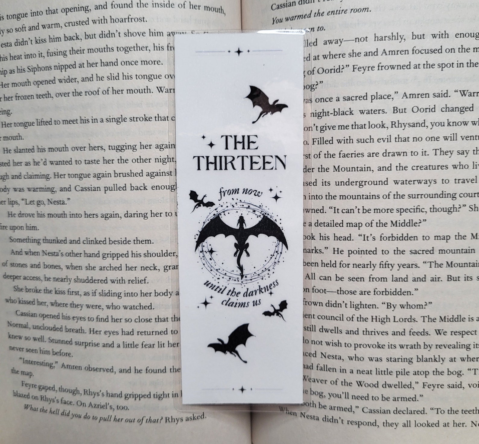 Tog Throne of Glass the Thirteen and Manon Blackbeak Digital Bookmark ...