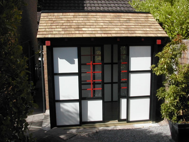 Japanese Tea House - Sukiya Cha-shitsu-arbour - Etsy UK