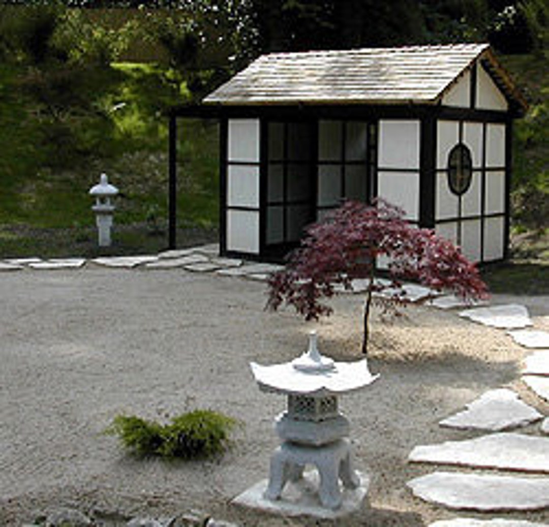Japanese Tea House - Sukiya Cha-shitsu - Etsy UK