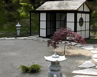 Japanese Tea House - Sukiya Cha-shitsu-arbour - Etsy UK
