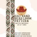 Lovely Horse Hat Band Pattern - Hat Band Native Bead Loom Pattern - PDF ...