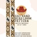 Rodeo Hat Band Pattern - Hat Band Native Bead Loom Pattern - PDF ...
